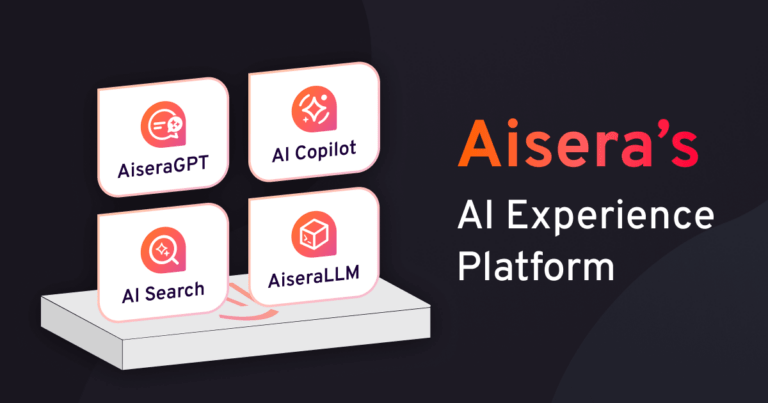 Why Building on the Aisera AI Experience Platform (AIX)?