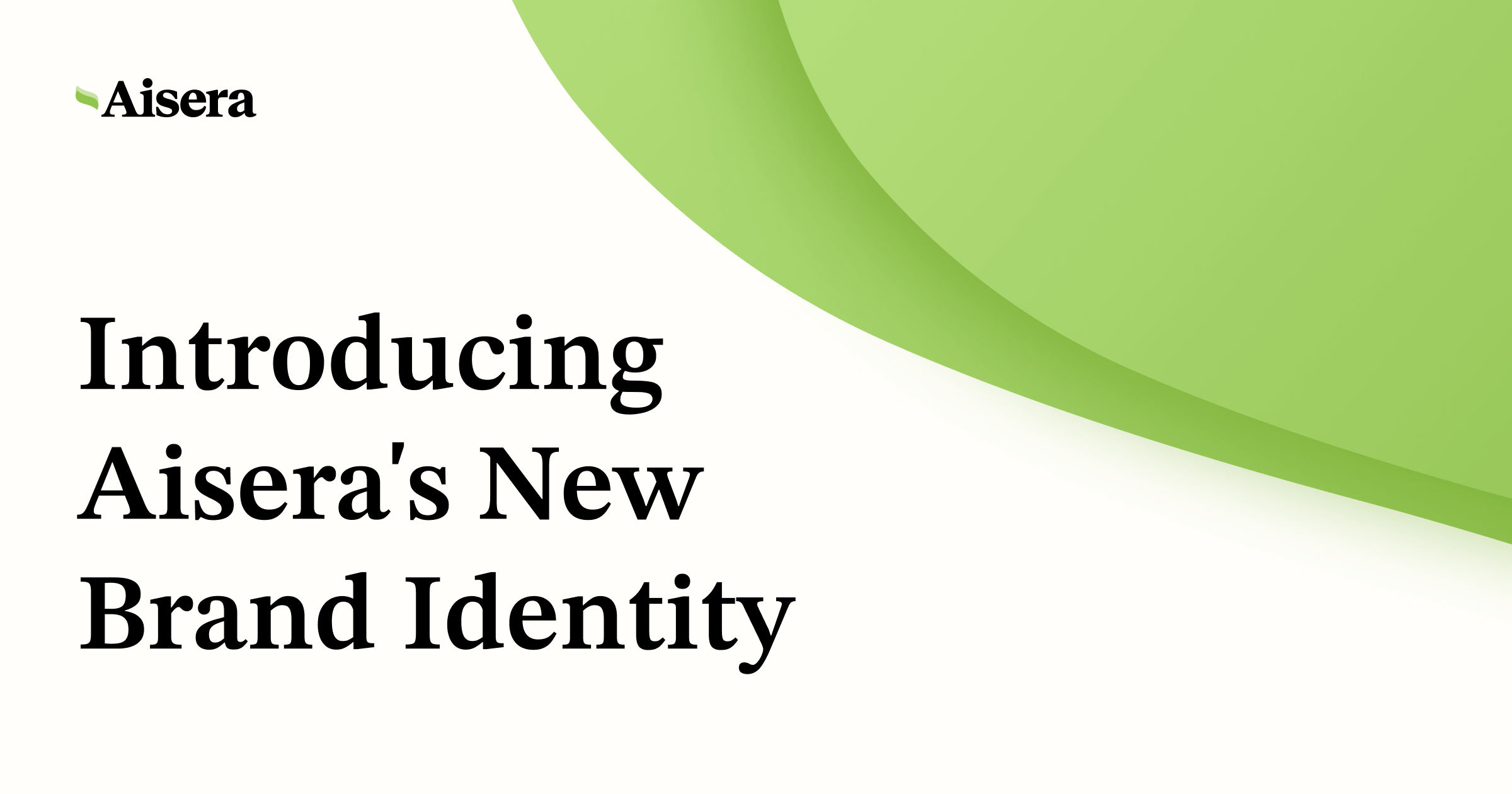 Introducing Aisera’s New Brand Identity